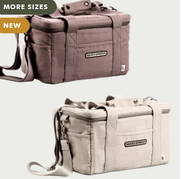 Insulated Organic Canvas Cooler Bag – Wild & Waste Free